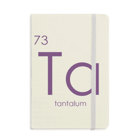 Chestry Elements Period Table Transition Metals Tantalum Ta Notebook ...