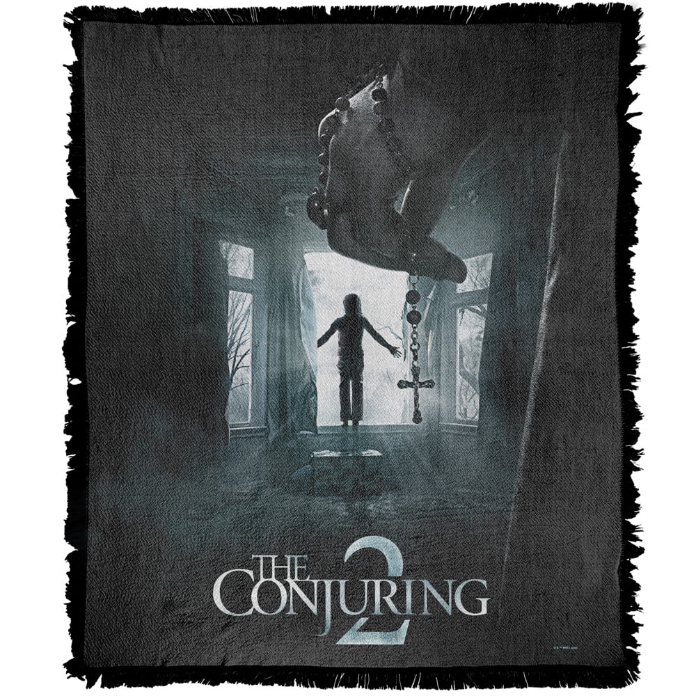 The Conjuring 2 Blanket, 50'x60' Poster Woven Tapestry Cotton Blend ...