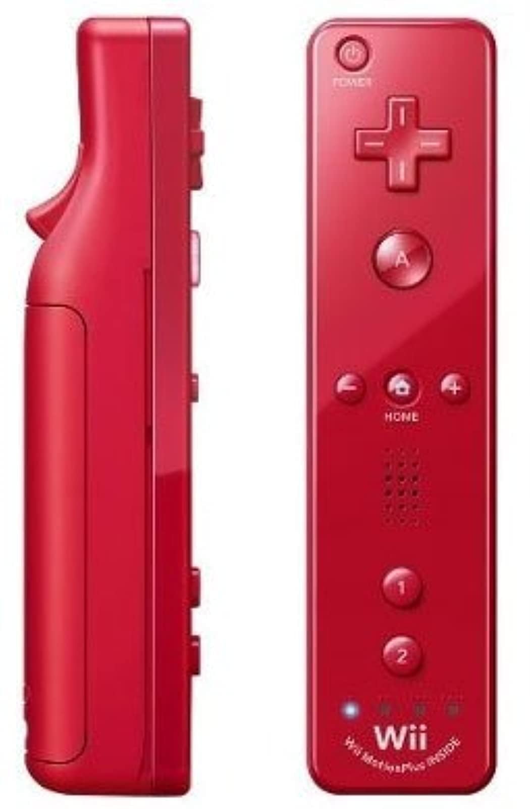Wii Motion Plus Red Remote Controller - Used - Walmart.com