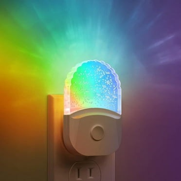 GE Color-Changing LED Night Light, White, 34693 - Walmart.com