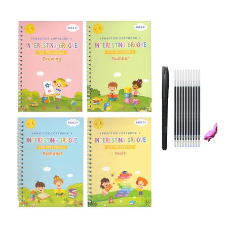 English Copybook for Calligraphy with Pen Refill Reused Handwriting ...