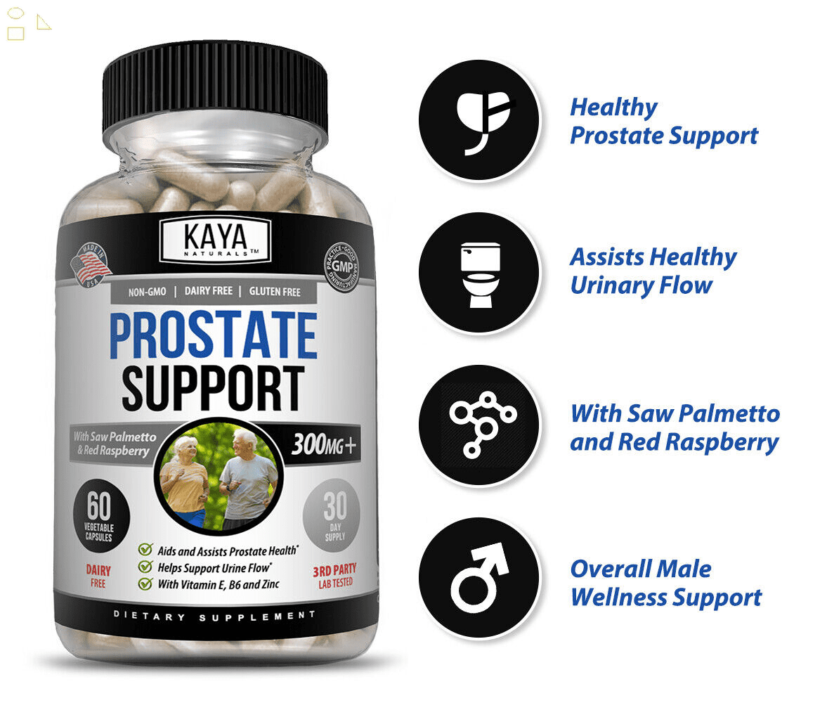 Prostate Supplement Reduce Frequent Urges To Urinate 360mg 60 Ct Compare To Super Beta
