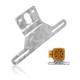 Anxingo Trailer License Plate Light Bracket Aluminum Plate Light Mount ...