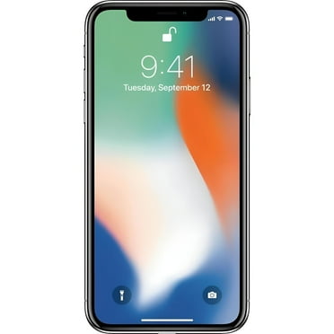 Pre-Owned iPhone X 64GB Silver (T-Mobile) (Good) - Walmart.com
