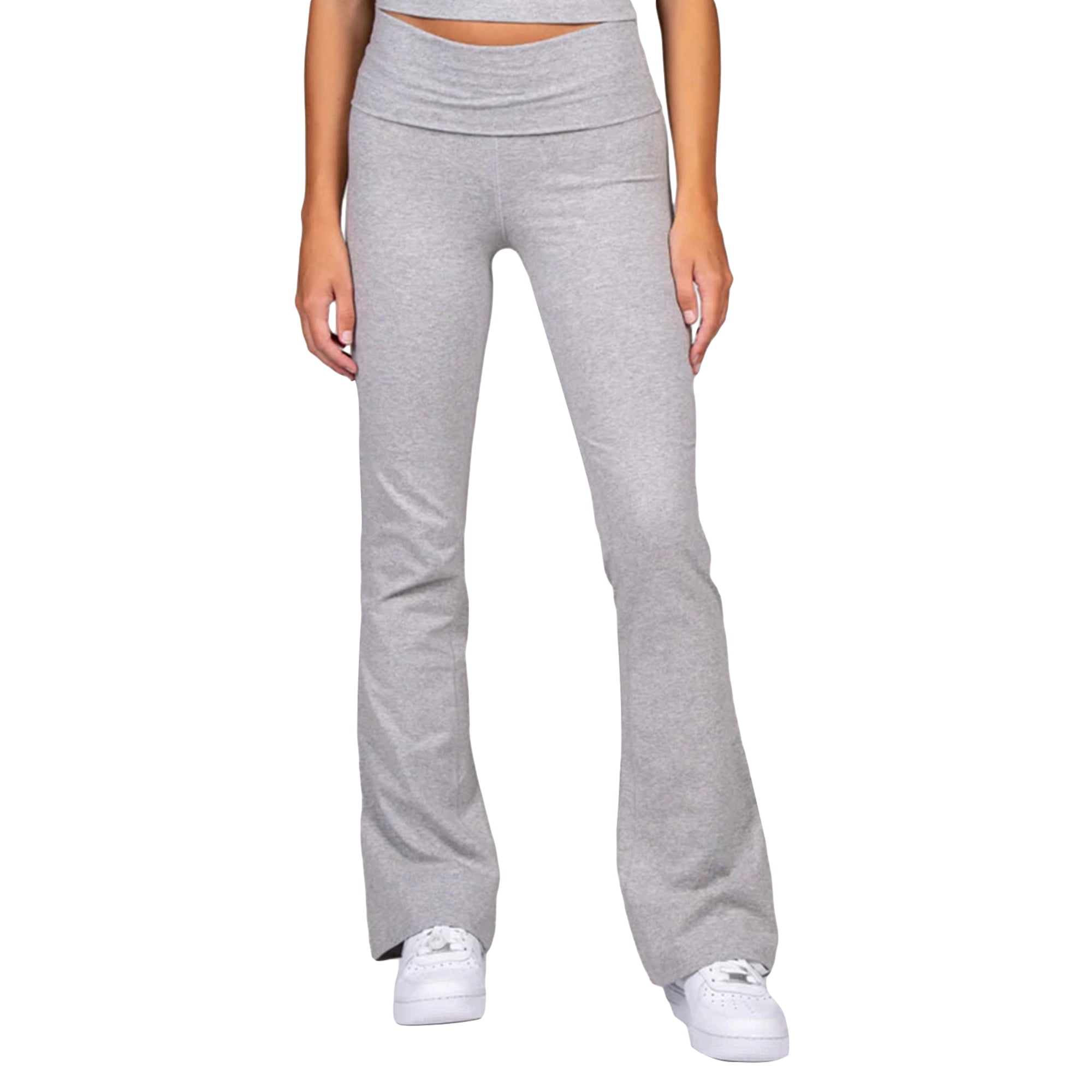 Click here for Gupgi Women Flare Leggings Solid Color Basic Yoga... prices