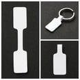 50 pc Rectangle Jewelry Display Sticker Self-adhesive Paper Ring ...