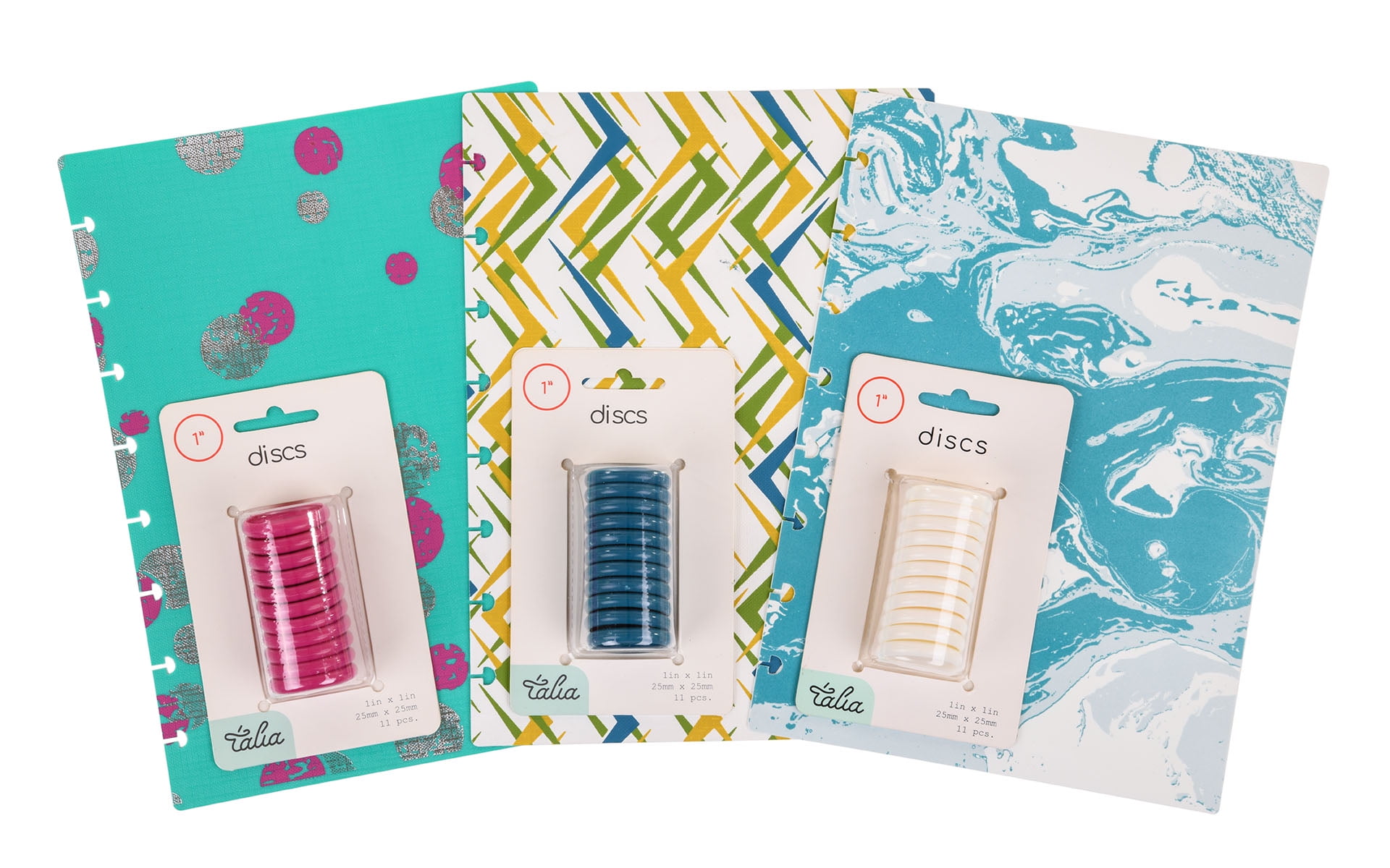 Talia Discbound Discs and Cover Sets (Set 9 (3pk Designs), Junior Set ...