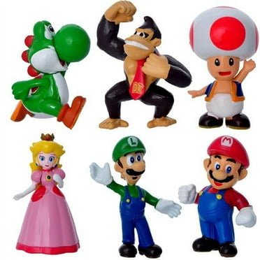 Super Mario Bros. Movie Toy: 2.5 inch Collectible Mario Action Figure ...