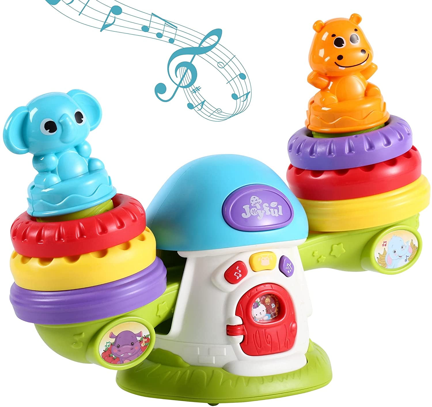 Educational Stacking Balance Toy with Music and Sounds, Sensory ...