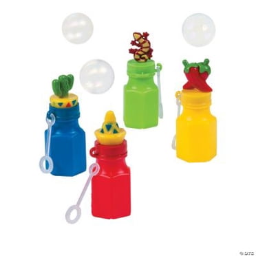 Zoo Animal Character Bubble Bottles - Party Favors - 12 Pieces ...