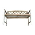 Outdoor X-back Bench - Unfinished - Walmart.com