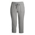 Athletic Works Women's Athleisure Core Knit Capris - Walmart.com