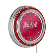 Jeep Grille 2 Retro Neon Analog Wall Clock with Pull Chain - Walmart.com