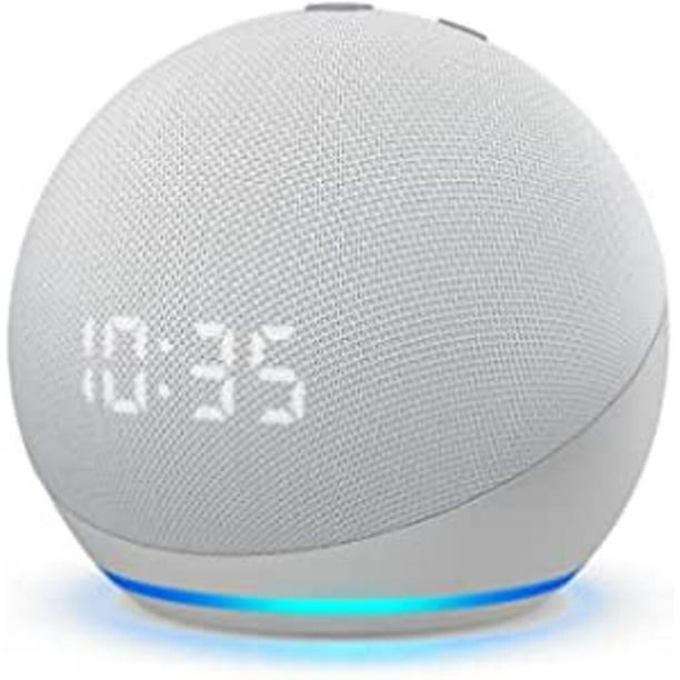Bocina inteligente Echo Dot 4ta generación con Reloj y Alexa. Echo Dot ...