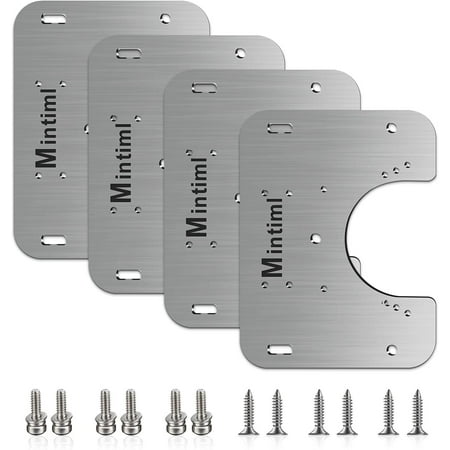 Hinge Mounting Plate Adapts to Hinge Cups of Different Sizes，Easy Mount ...