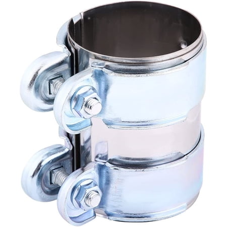 Exhaust Pipe Clamp,Stainless Steel Turbo Exhaust Band Clamp Step Clamps ...