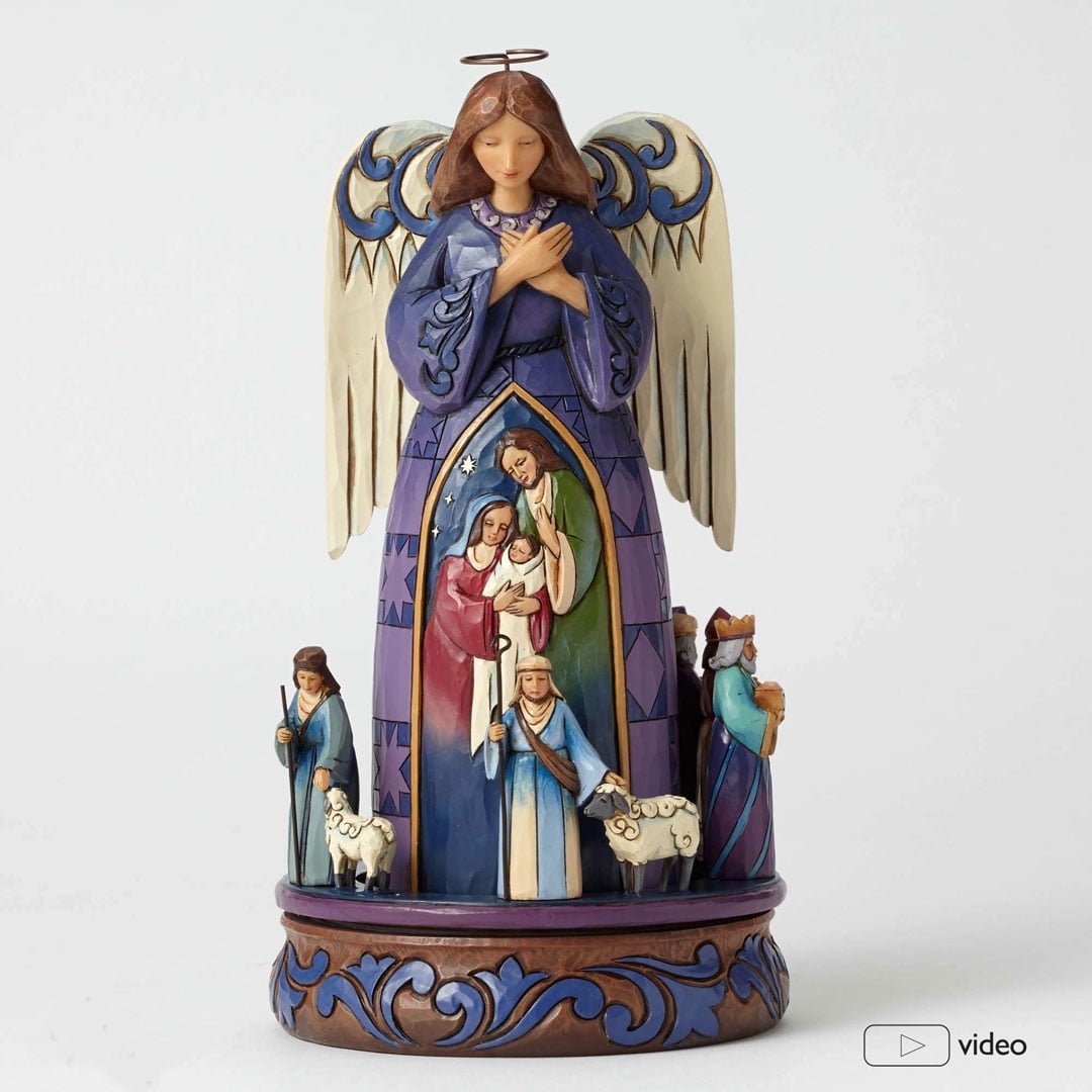 Jim Shore 4051542 Nativity Angel/Rotating Scene New 2016 - Walmart.com Jim Shore 4051542 Nativity Angel/Rotating Scene New 2016 - Walmart.com