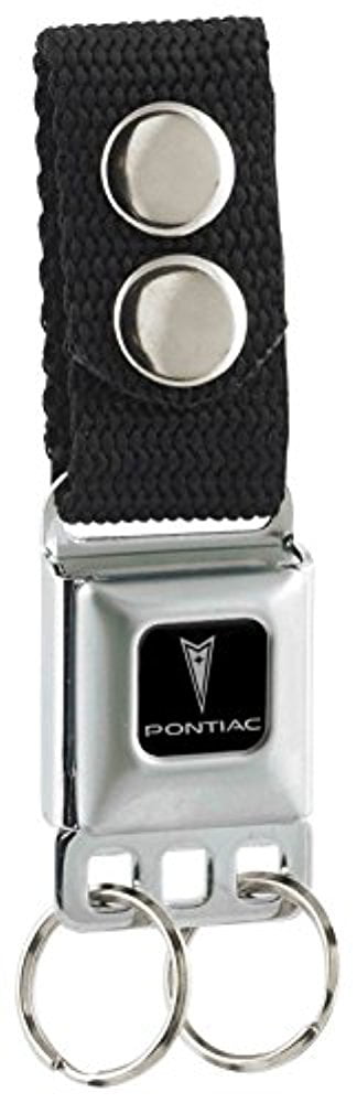 Buckle-Down Keychain - Pontiac - Black Accessory - Walmart.com