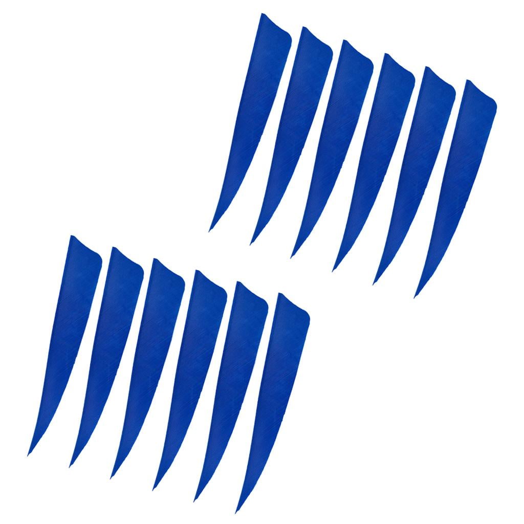 12 Pieces 4 Inch Feathers Fletching Shovels - - Walmart.com