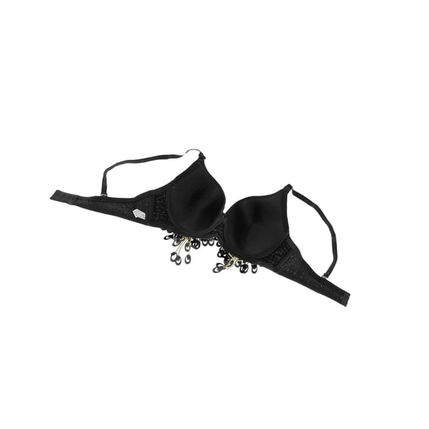Belly Dance Beaded Bra Sequins Top Sexy Dancing Singer Costume Tassels ...