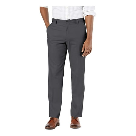 Dockers Men's Classic Fit Easy Khaki Pants, Storm Heather - Grey ...