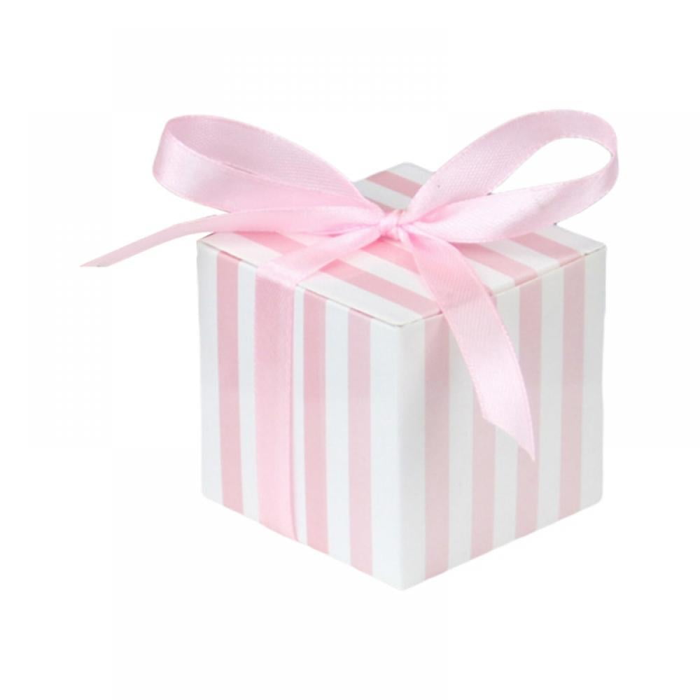 KARLSITEK 10pcs Small Cube Candy Boxes Bulk Strips Party Favors Gift ...