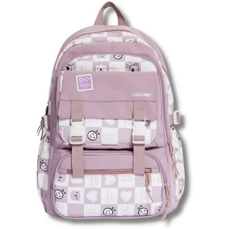 Korean Cute Kawaii Japanese Aesthetic Pastel Backpack for Teen Girls I7 ...