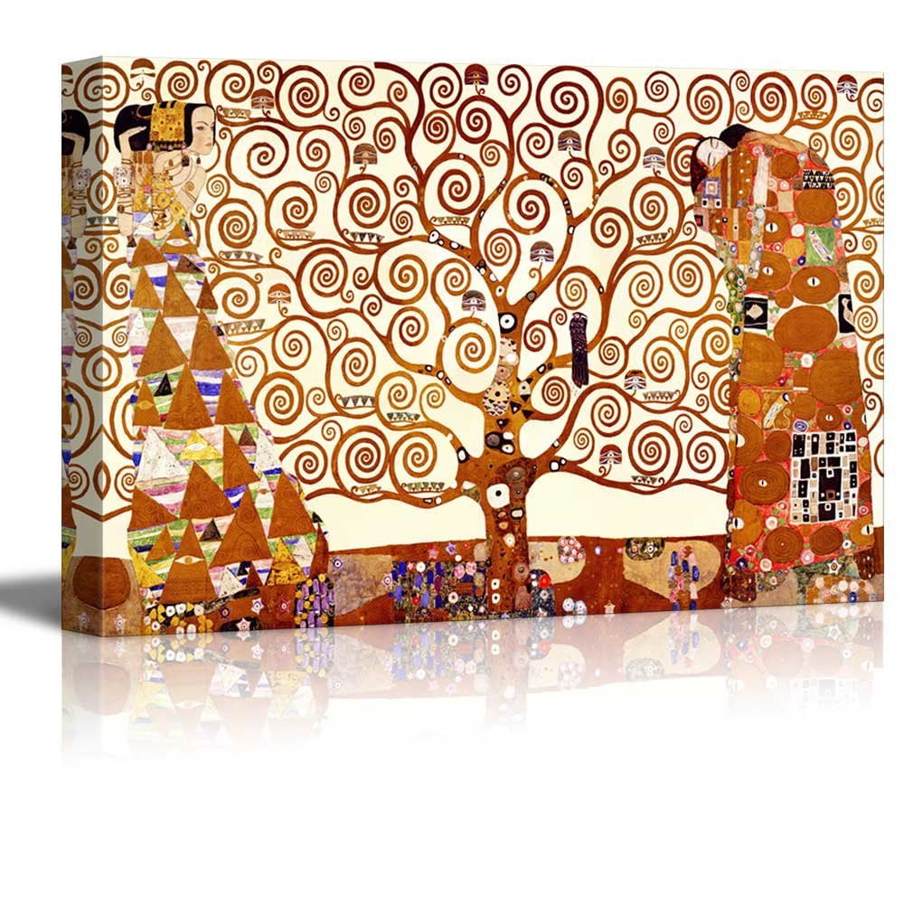 wall26 Tree of Life by Gustav Klimt - Austrian Symbolist Painter ...