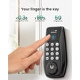 C110 Keyless Entry Door Lock with Fingerprint - Deadbolt Lock for Front ...