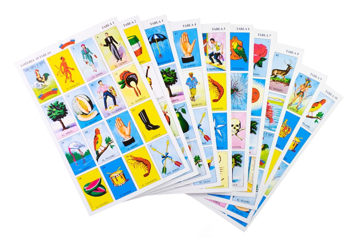 Juego de bingo mexicano Loteria Don Clemente con 10 tableros | Walmart ...