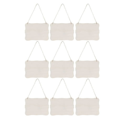 Blank Wooden Plaques, Compact Lightweight Density Board Unfinished ...