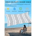 Blue Leaves Sun Shade Sail 8' x 10', Country Rustic Pastoral Leaf ...