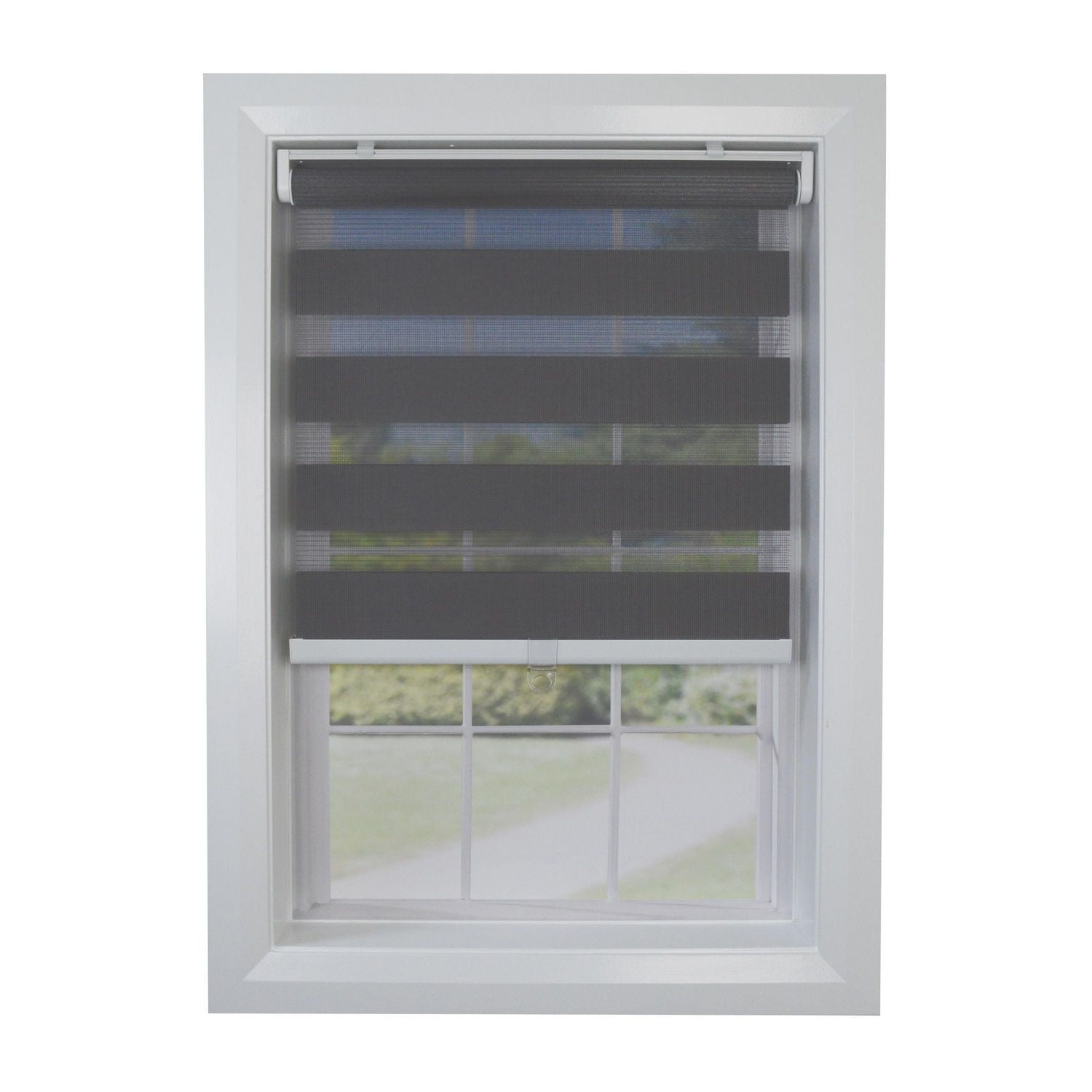 Click here for Versailles Cordless Slimline Zebra Shade 31in X 72... prices