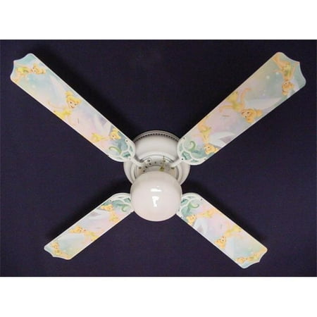 Ceiling Fan Designers 42FAN-DIS-TPF Tinkerbell Fairy Green Ceiling Fan ...