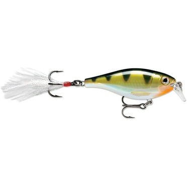 Rapala Flat Rap 08 1/4oz Yellow Perch - Walmart.com