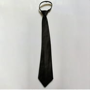 S.H. Churchill & Co. Black Satin Western Tie for Cowboy, Rancher ...