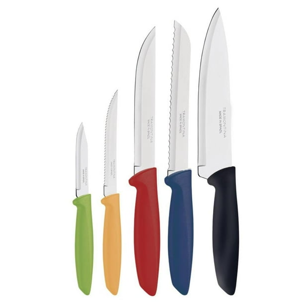 Juego de Cuchillos 6 Piezas Multicolor Tramontina | Walmart en línea