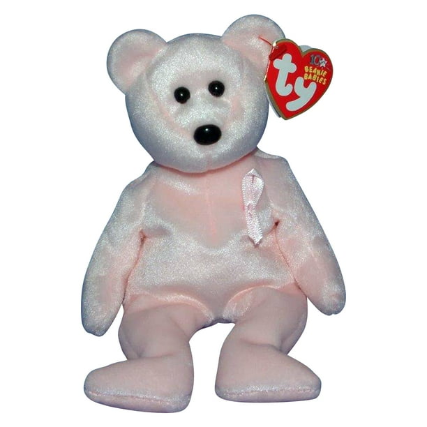 Ty Beanie Baby: Cure the Bear - Breast Cancer Awareness | Stuffed ...