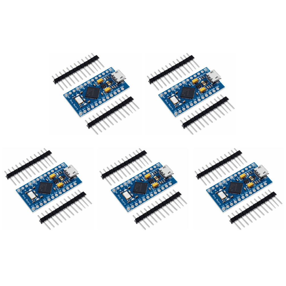 1 Placa Pro Micro Module ATmega32U4 5V/16MHz para Arduino IDE V1.0 ...