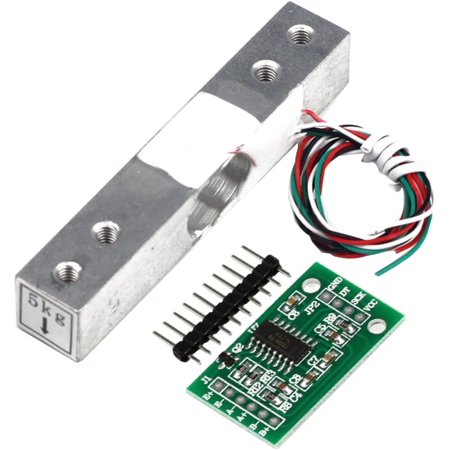 5kg Load Cell Weight Sensor + HX711 Weight Weighing A/d Module Pressure ...