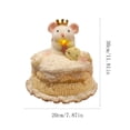 1PC E Minibee Glow-in-the-Dark Plush Birthday Cake Stuffed Animal for ...