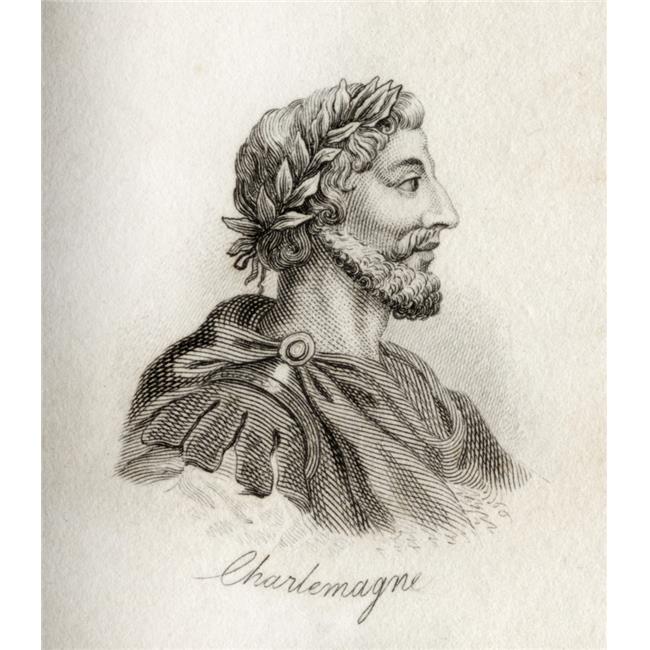 Posterazzi Charlemagne, 742-814 King of The Franks & Emperor of The ...