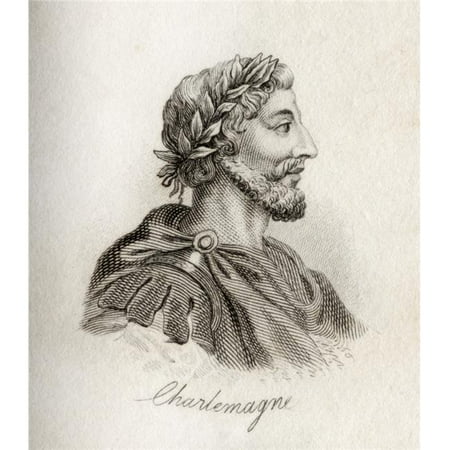 Posterazzi Charlemagne, 742-814 King of The Franks & Emperor of The ...