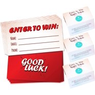 Auction Tickets - 1000 Sheets - 10 Numbers per Sheet (Blue) - Walmart.com