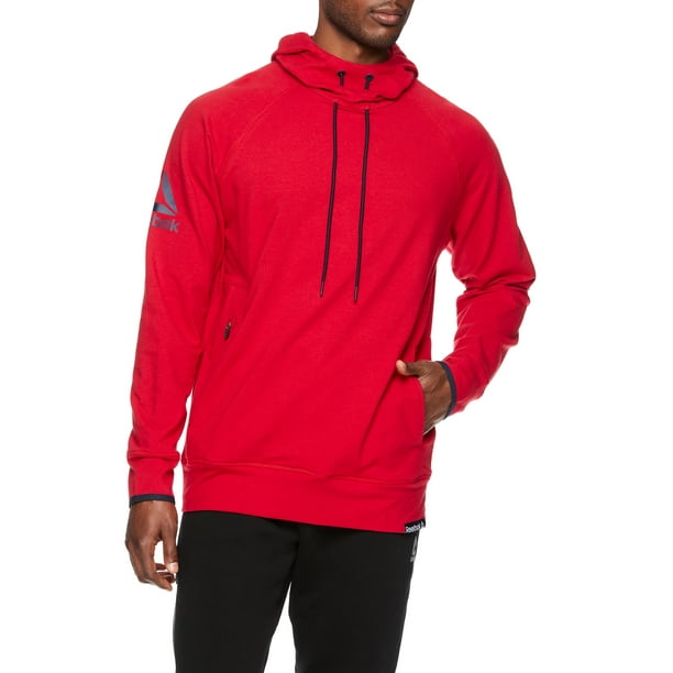 Reebok Men's and Big Men's Active Dynamic Pullover Hoodie, up to Size ...