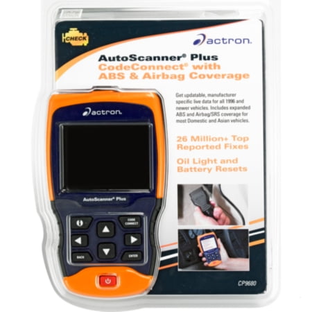Actron AutoScanner Plus CodeConnect with ABS and Airbag Coverage ...
