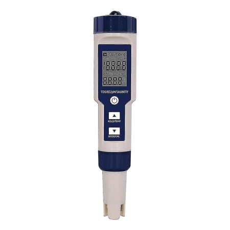 TILIYHELLO 5-in-1 Electronic Ph Meter, Measure Ph And Tds And Ec ...