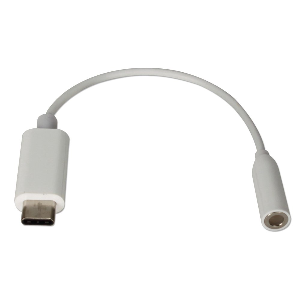 QVS USB-C Male to 3.5mm Female Audio Active Adapter - Walmart.com ...