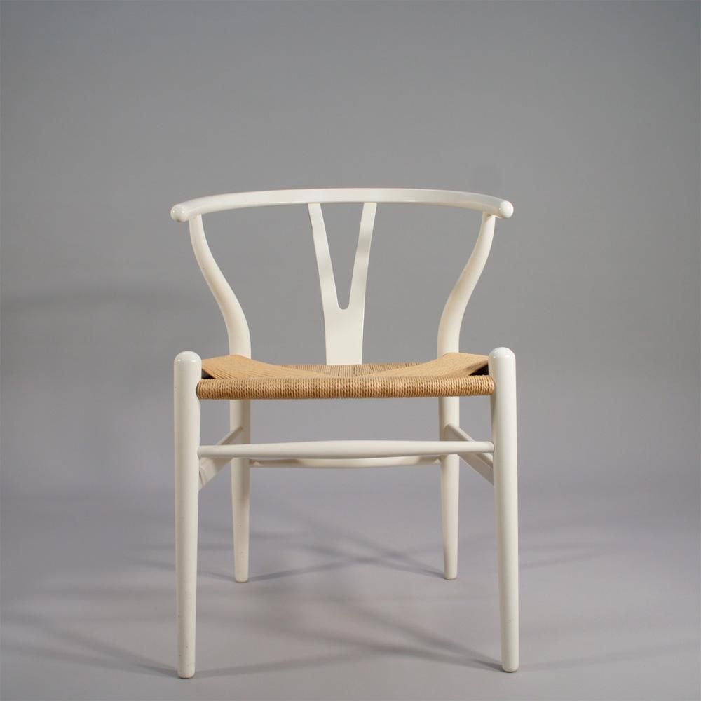 Click here for Heavenly Collection Wishbone White Wood Dining Cha... prices