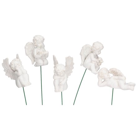 Cupid Figurine On Stick, Garden Stick Figurine Waterproof Coating For ...